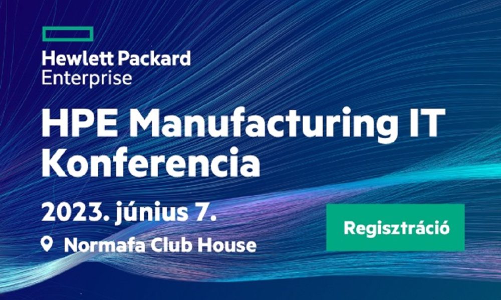 HPE Manufacturing IT konferencia - IOT magazin